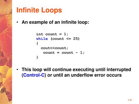 Flow Of Control Unless Specified Otherwise The Order Of Statement Execution Through A Method Is