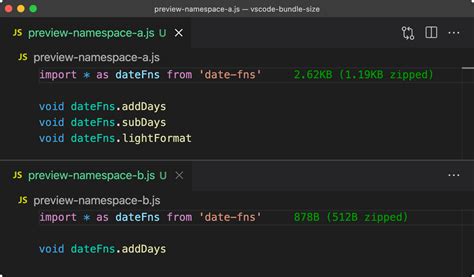 vscode bundle size 为你显示 npm 包大小 知乎