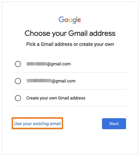How To Create A Google Account With Your Current Email Address CYBERsprout