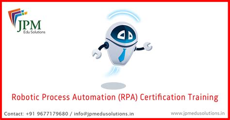 Robotic Process Automation RPA Training In Chennai RPA Training Course In Chennai JPM Edu