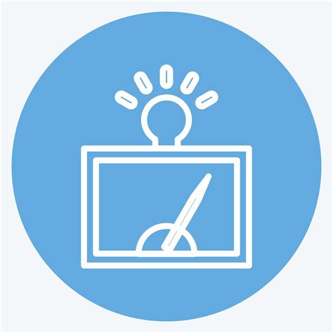 Icon Detection Of Regularitie Suitable For Data Analytics Symbol Blue