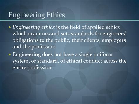 SOLUTION Code Of Ethics In Engineering Studypool