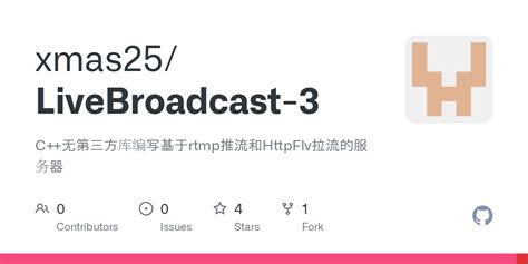 LiveBroadcast LiveBroadcastServer Utils Codec FlvManager Cpp At Master Xmas LiveBroadcast