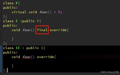七C 常用新特性final CSDN博客