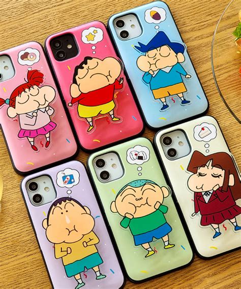 디핏케이스 디핏 아이폰lg기종 짱구 빅아크릴톡 카드도어범퍼케이스 아이폰 1413121178x기종 커플 우정 감성