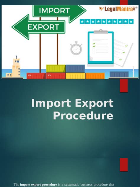 import export procedures guide pdf imports economies