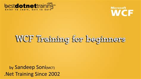 Wcf Training For Beginners Introduction About Wcf Youtube