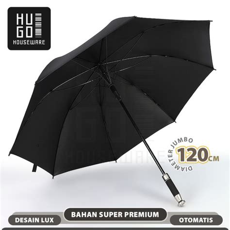 Jual Hugo Payung Golf Besar Jumbo Otomatis Anti Uv Protection Premium Lux Q Lux Navy Kota