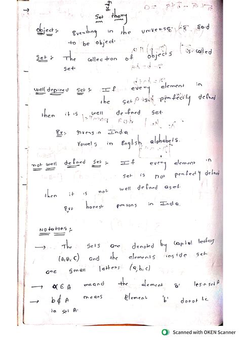 SETS Theory Class 11 JEE Mains And Advanced Studocu