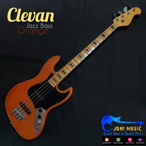 Joni Music For Sale Clevan Jazz Bass • Kondisi Second