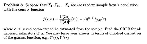 Solved Problem 8 Suppose That X1 X2 Xn Are Are Random Chegg Com