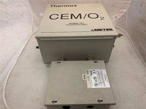 Ametek Thermox Cemo2 Analyzer Transamerican Equipment Company