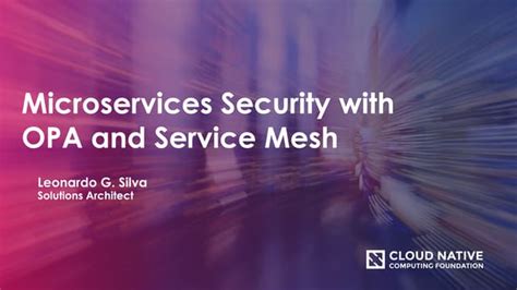 cncf microservices security ppt