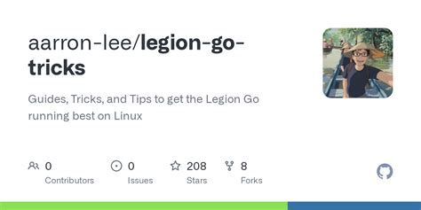 Legion Go Tricksreadmemd At Main · Aarron Leelegion Go Tricks · Github