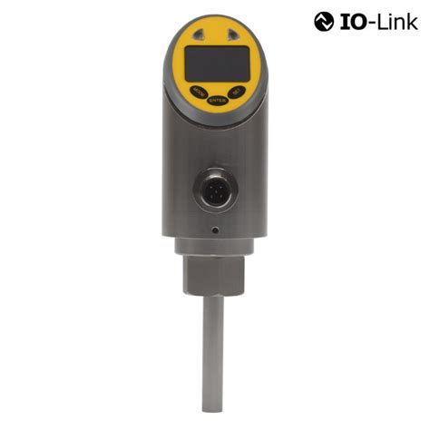 Stainless Steel Sentinel Io Link Temperature Sensor With Key Lock Function And Alarm Led Display