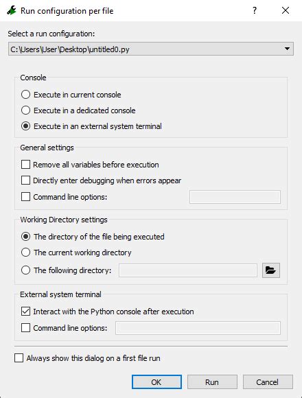 The External System Terminal Close After Running Script If The Python Console Exits Due To An