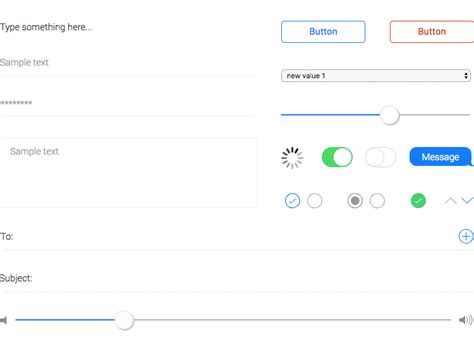 Best Form Ui Components Kits For Effective Forms Justinmind