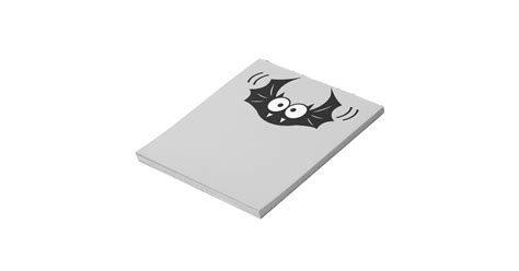 bat notepad zazzle