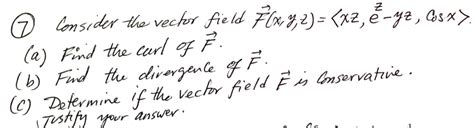 solved © consider the vector field flx 9 2 x2 ě 92