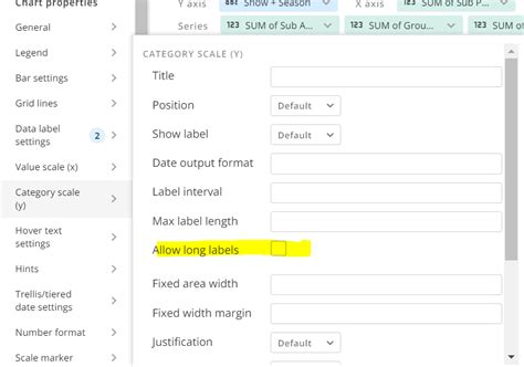 Y Axis On Horizontal Bar Allow Long Labels By Default Domo Community Forum