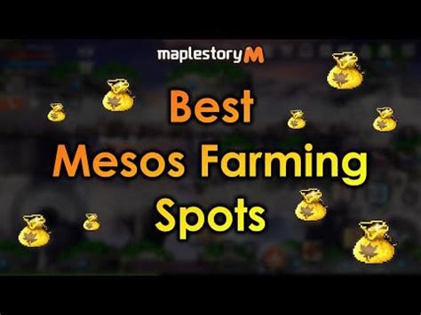 Maplestory M Best Mesos Farming Spots Rmaplestorym