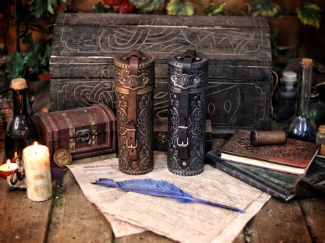 Ornated Scroll Case Outcast Props
