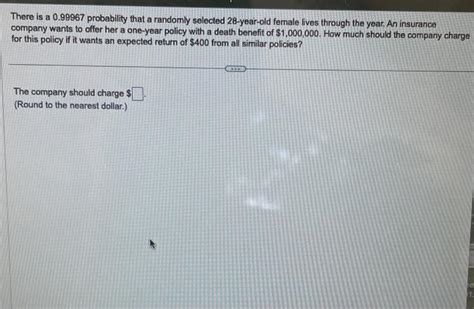 Solved There Is A 099967 Probability That A Randomly