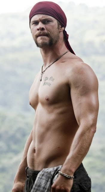 Hombres Hot Chris Hemsworth