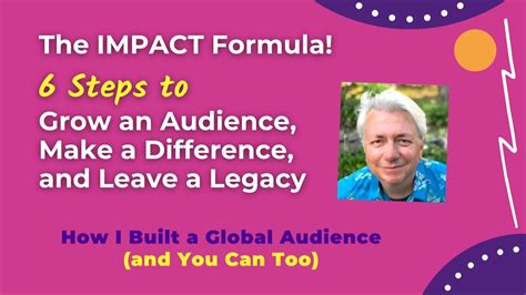 Impact Formula Workshop