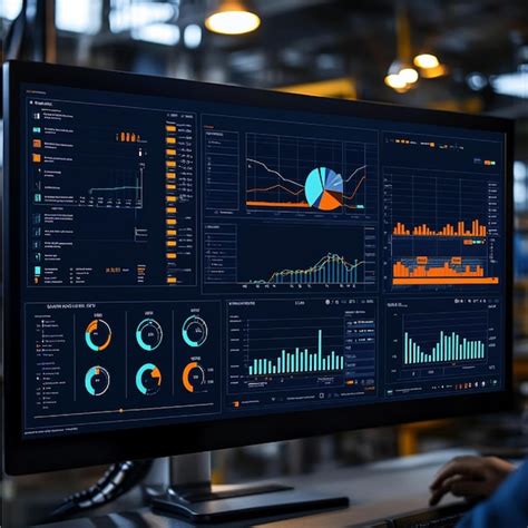 factory energy consumption dashboards visualizing energy usage patterns and trends premium ai