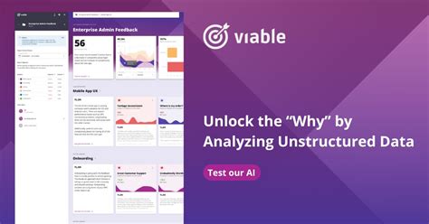 Unlock The “why” By Analyzing Unstructured Data Viable Viable