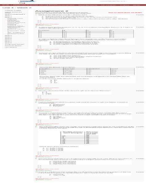 Ml Assignment 2 2019 Nptel Pdf Regression Analysis Machine Learning