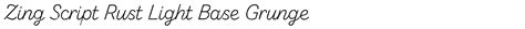 Zing Script Rust Font Webfont And Desktop Myfonts