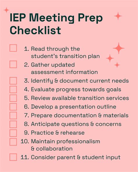 11 Steps To Presenting A Transition Plan At An Iep Meeting