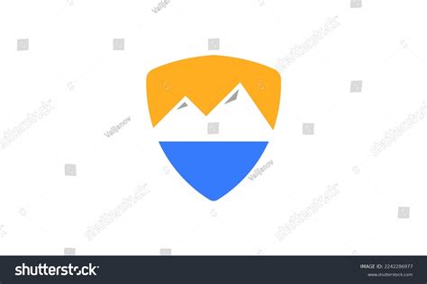 Shield Check Mark Icon Template Color Stock Vector Royalty Free 2242286977 Shutterstock