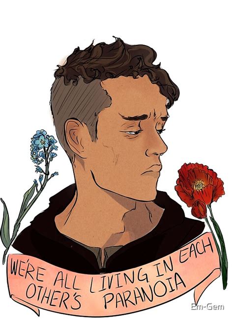 paranoia by em gem redbubble