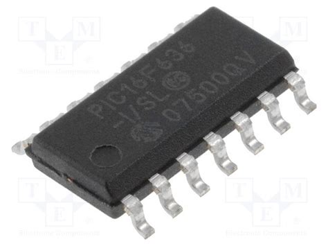 pic16f636 i sl microchip technology ic pic microcontroller 3 5kb