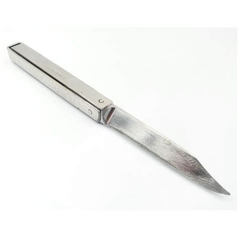 Vintage Ussr Articulated Knife Opener Frame Omsk 60yrs Sovie Inspire Uplift