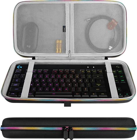 Amazon Com Geekria Tenkeyless TKL Keyboard Case Hard Shell Travel Bag For 80 87 Key Computer