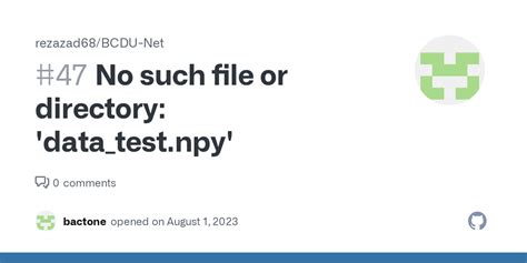 no such file or directory data test npy · issue 47 · rezazad68 bcdu