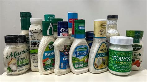 Ranch Dressings Ranked At Claudia Sutton Blog