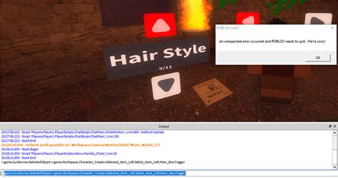 setting selectedobject to non playergui object causes a crash