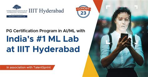 talentsprint on linkedin pg certification program in ai ml by iiith