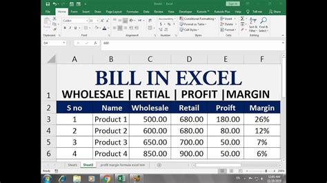Unbelievable Profit Margin Calculator Excel Template Simple Project Plan Word