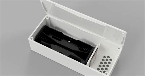 Case For Esp8266 With Two 18650 Batteries Autodesk Community Gallery