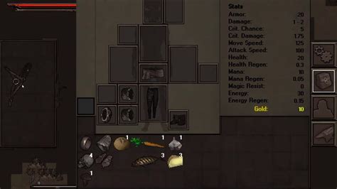 The Wanderer Devlog 7 Stats Tooltips Rarities Video ModDB