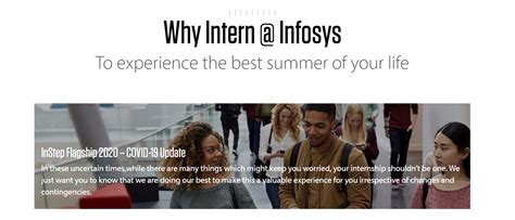 Infosys Internship 2025 Internship Schemes