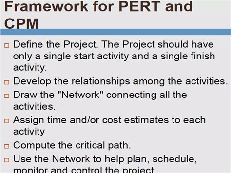Part 3 Engineering Project Management Pert And Cpm Ppt Of Bz Pptx