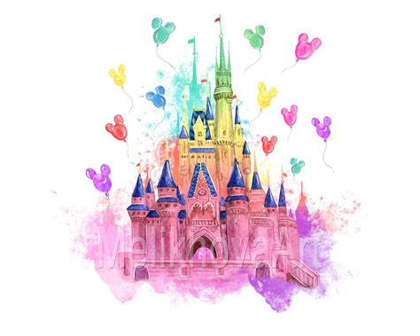 Disney World Castle Clipart