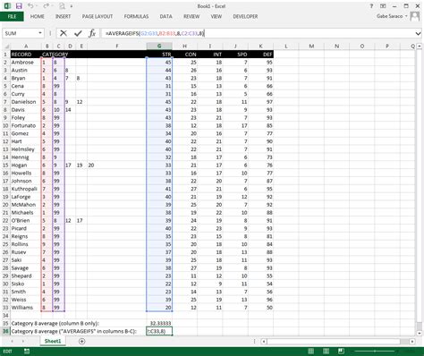 Averageif Single Criterion In Multiple Columns Mrexcel Message Board